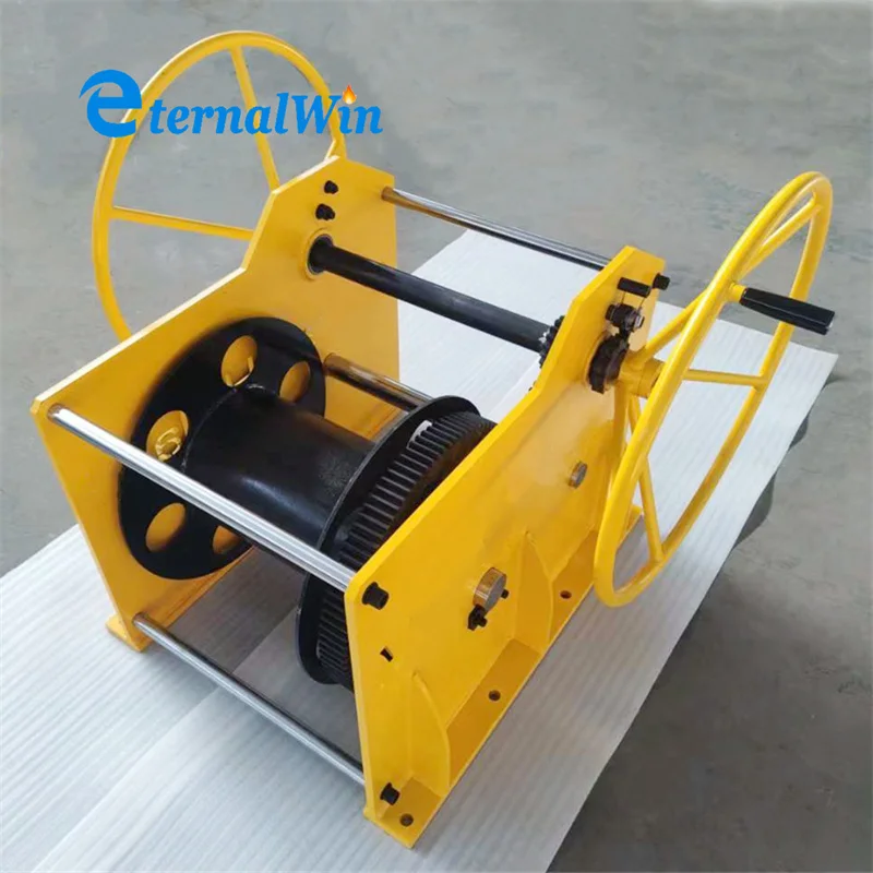 Heavy Duty Hand Anchor Mooring Winch With Cable Manual Hand Winch for ...