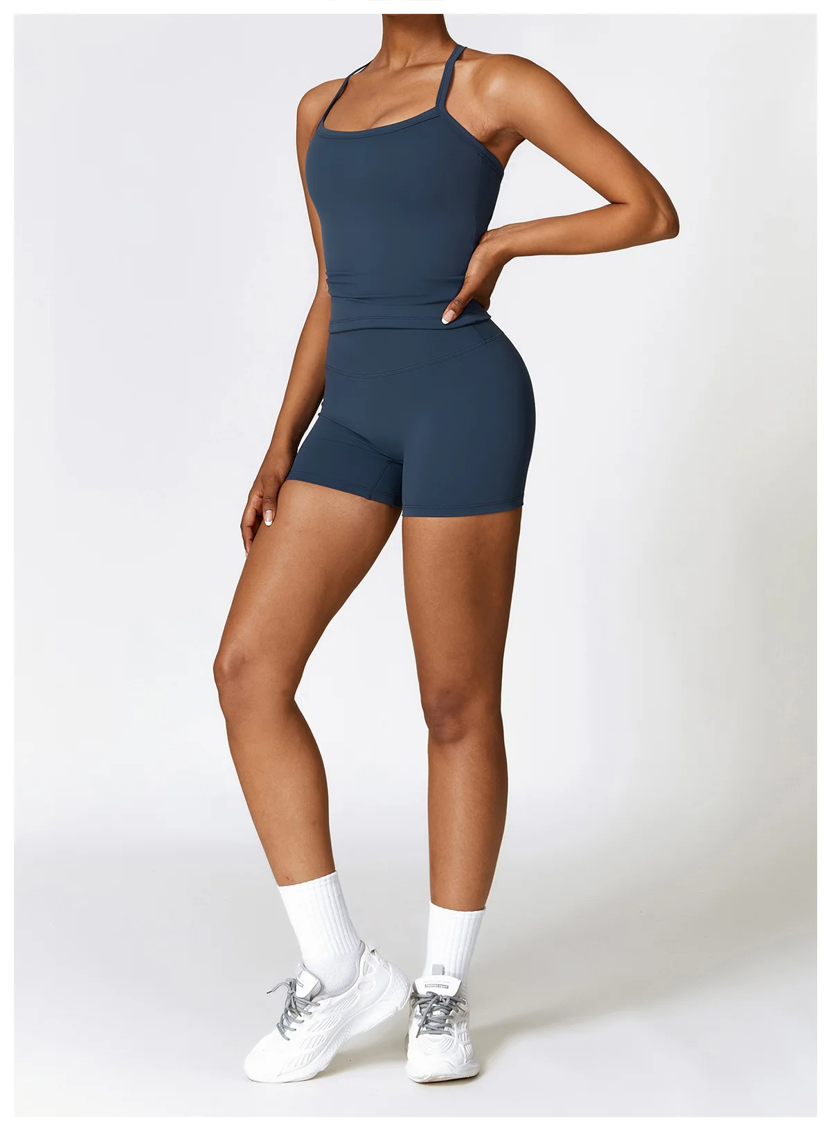 Shop Our Custom Logo Solid Color Yoga Sportswear Set