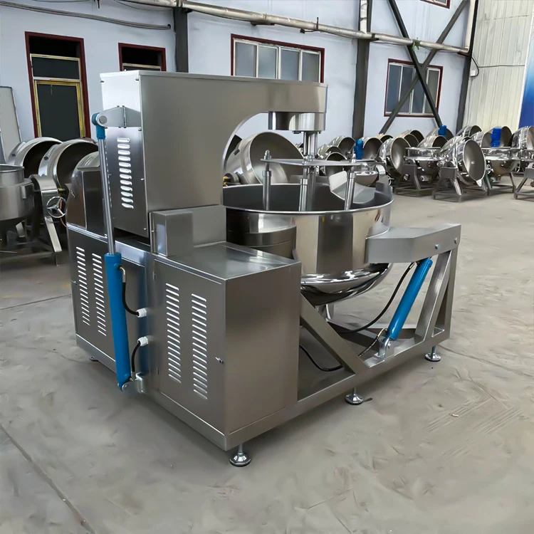 Industrial Stirring Cooking Pot for Food - Automatic Mixing