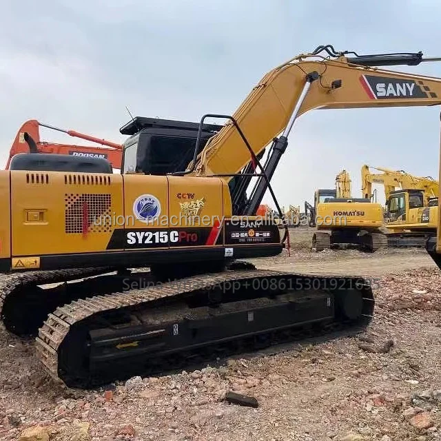 Used SANY 215 Excavator - Power and Efficiency Redefined