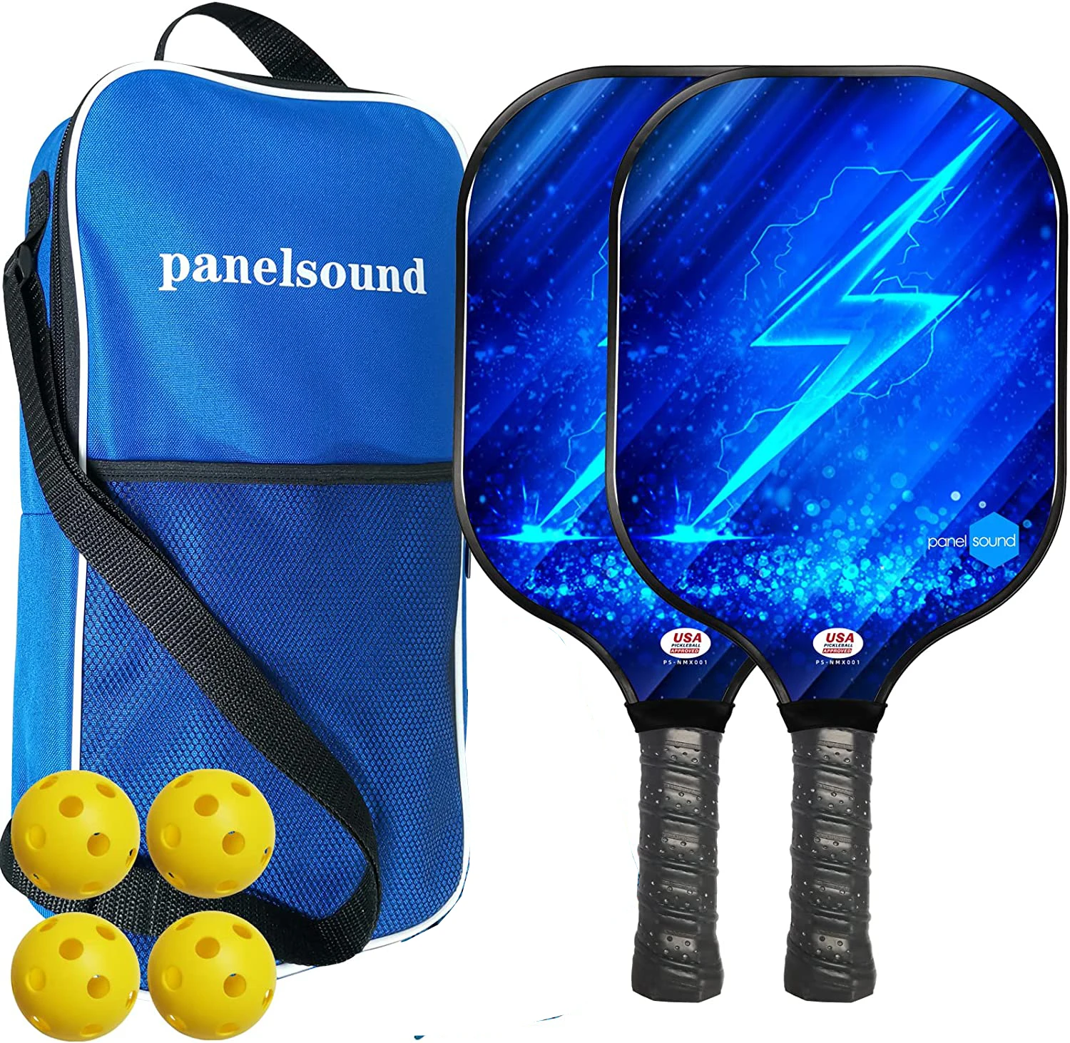 Ultra Responsive Fiberglass Pickleball Paddle for Sports & Training