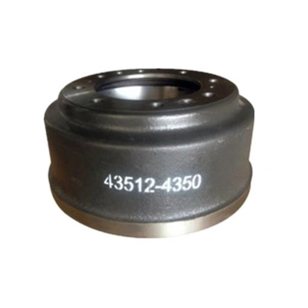 Truck Brake System Parts 43512-4350 Brake Drum For Hino Truck Trailer ...