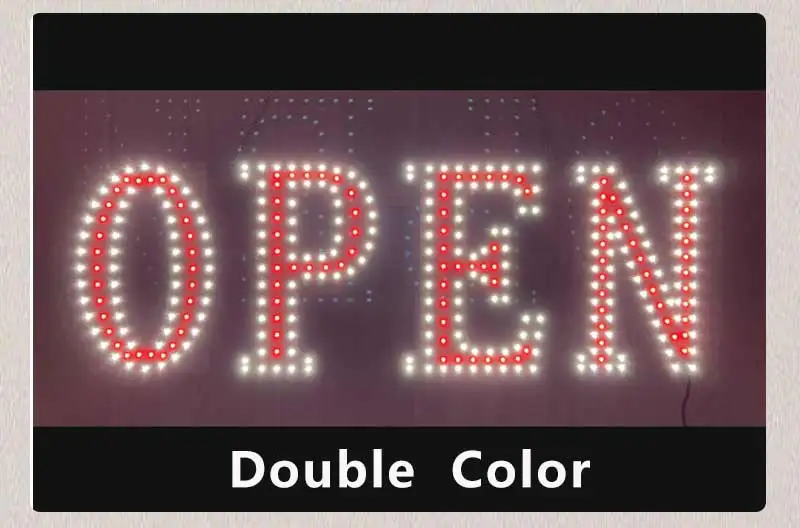 White Indoor Led Open Closed Sign Board Electronic 3d Led Letter Sign ...