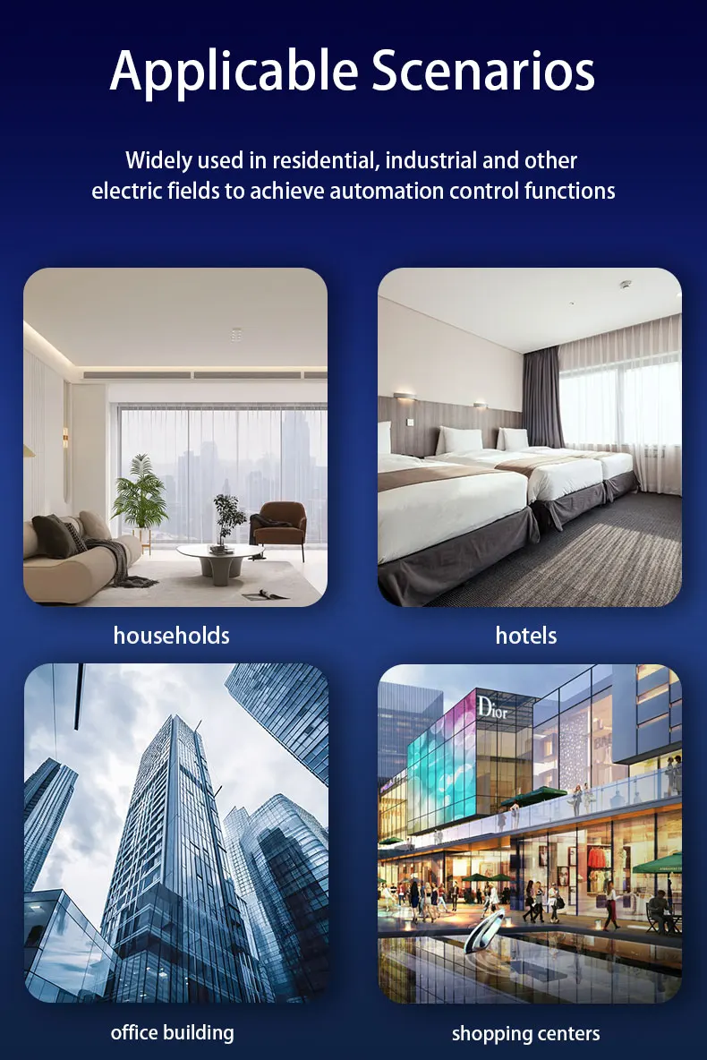 2NO AC Contactor Contactor 2 Phase 20A 230V Modular 4kW Coil Electrical ...