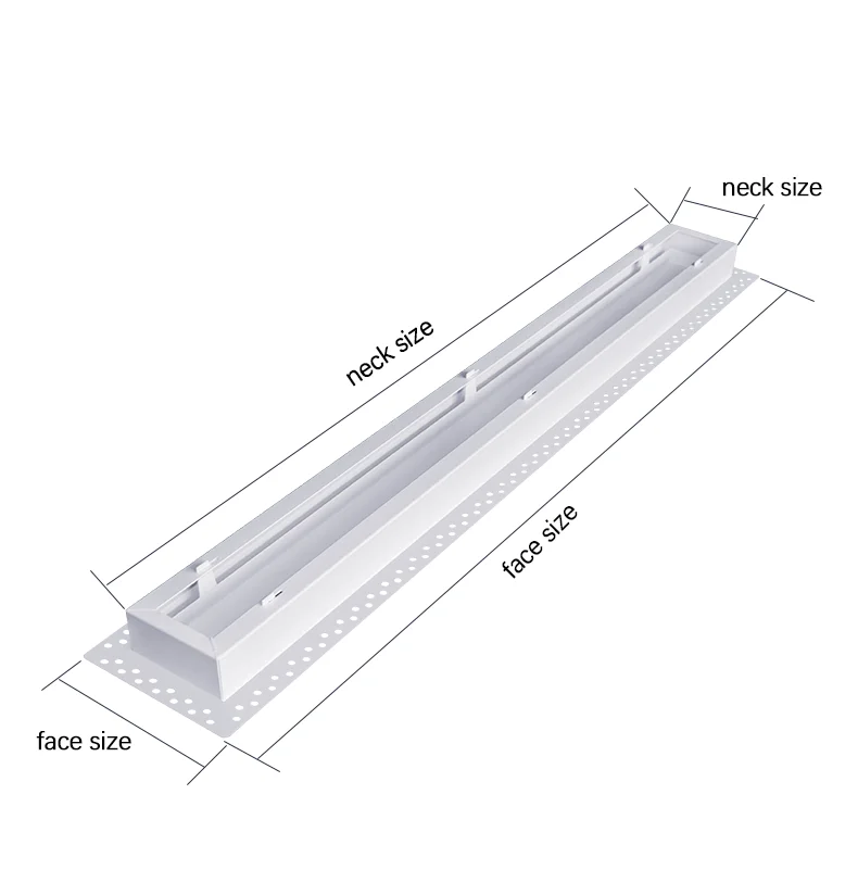 Custom Metal Drywall Air Vents - Decorative & Functional