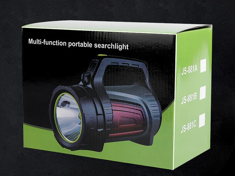 Multifunctional Rechargeable Waterproof Led Searchlight Portable Long ...