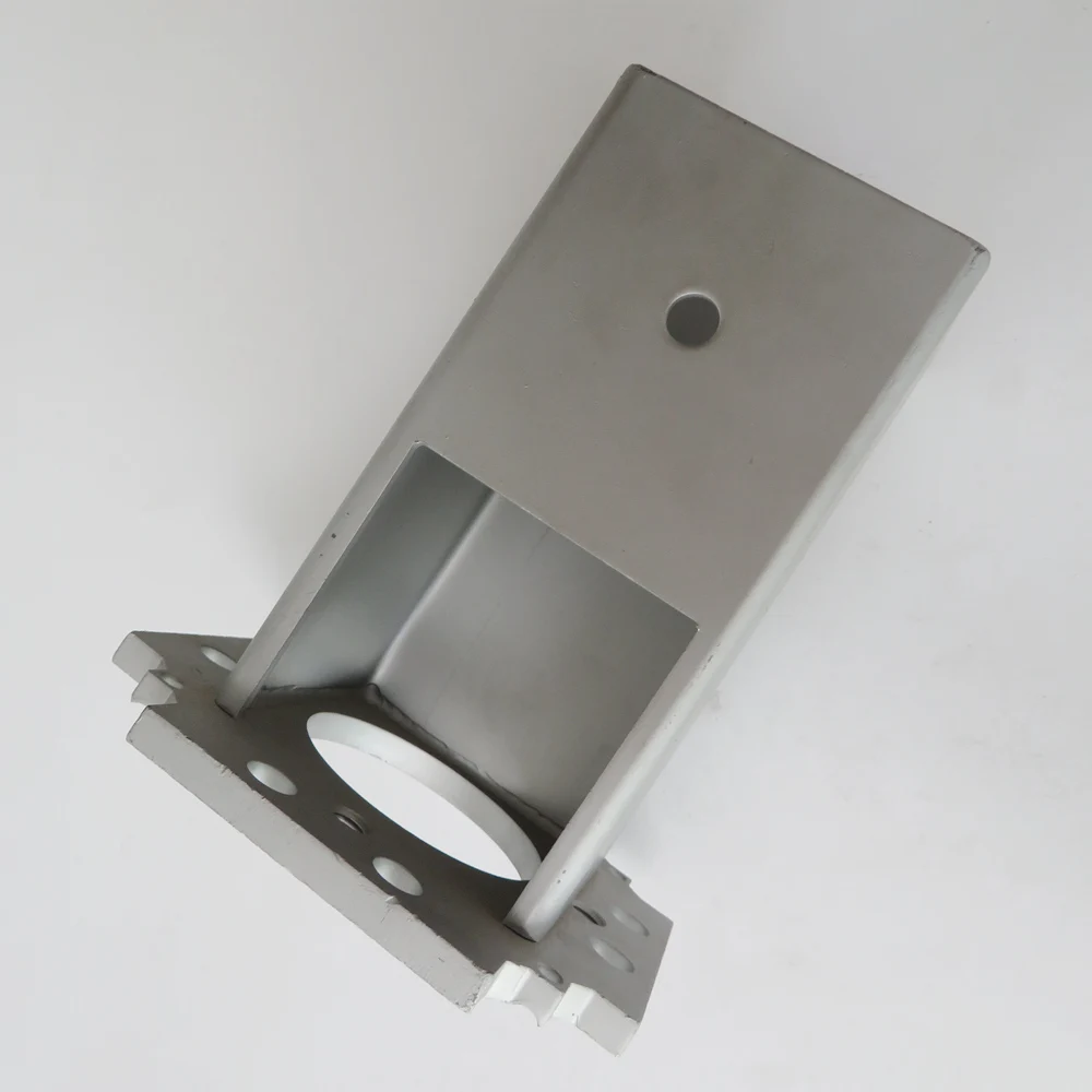 Custom Steel Safety Railing Mounting Socket for Industrial Rails & OEM