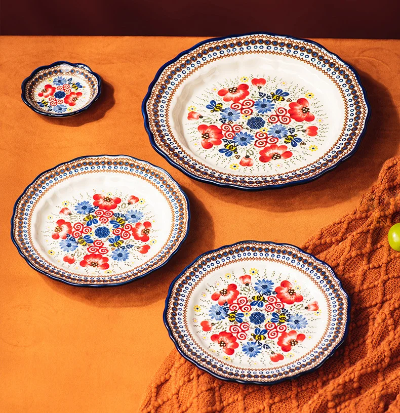 Hy Ethnic Elements Fancy Dubai Plates Sets Dinnerware Crockery ...