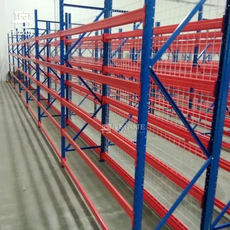 Custom Heavy Duty Shelving 4 Tier Industrial Selective Warehouse Metal ...