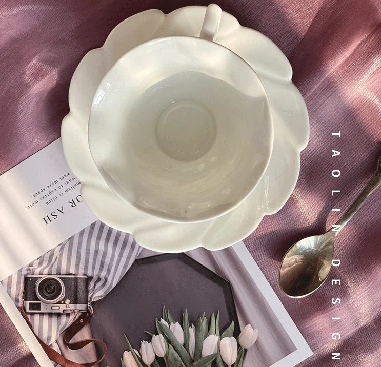 Custom Sublimation Print European Vintage English Afternoon Tea Ceramic ...