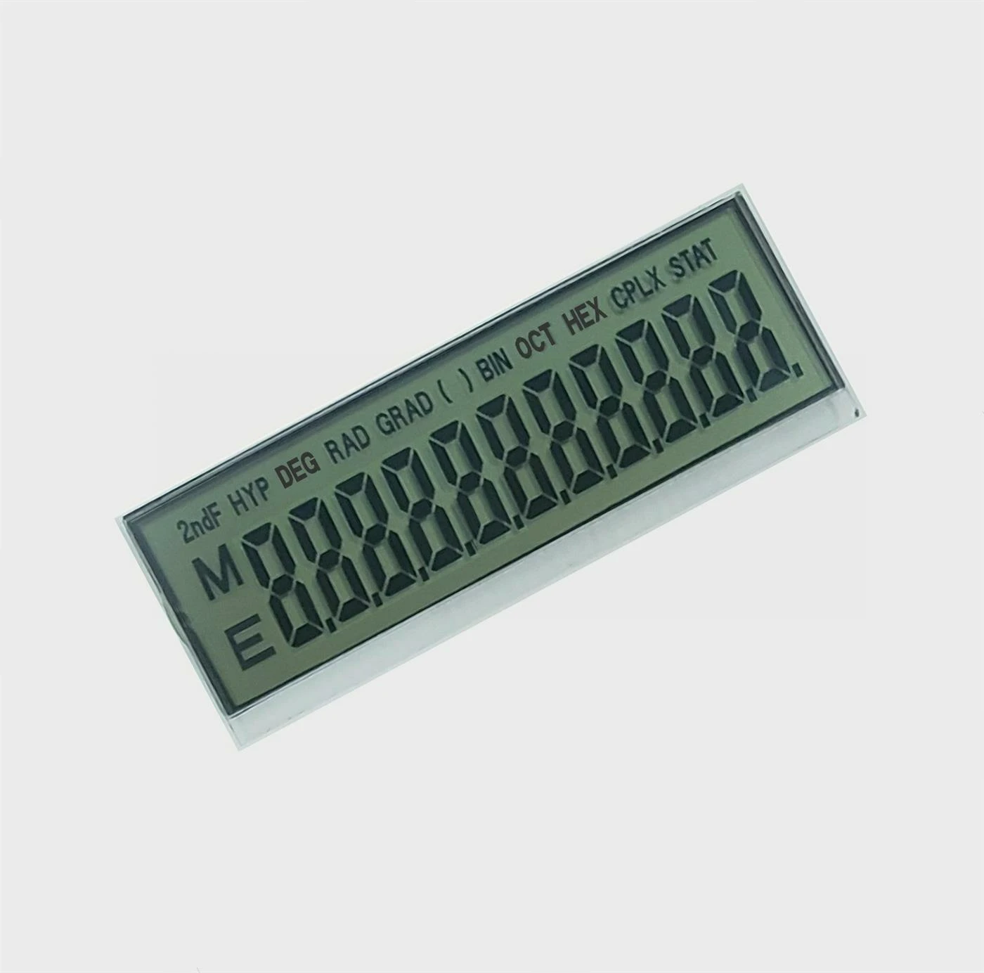 Custom VA LCD 7 Segment Digital Display Panel for Calculators ODM