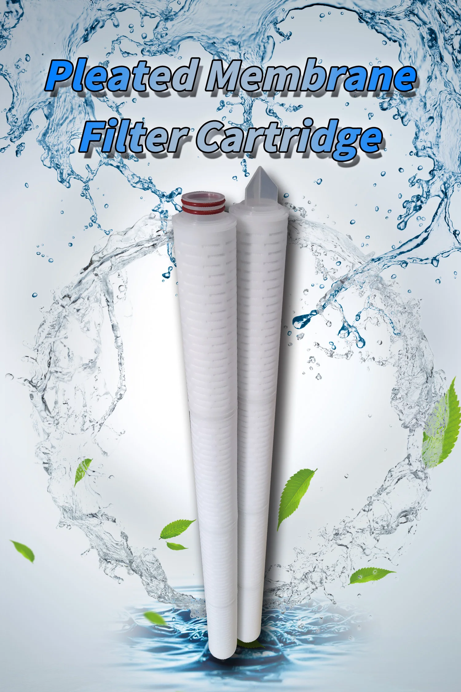 Pleated 1 Micron Polypropylene Water Filter Element