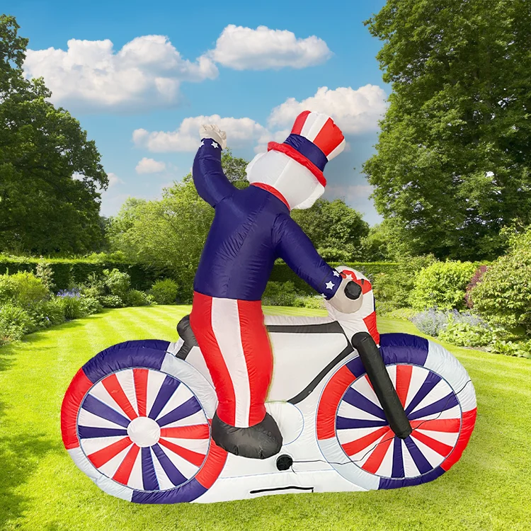 Six-foot High Inflatable Advertising Decorations For Independence Day ...