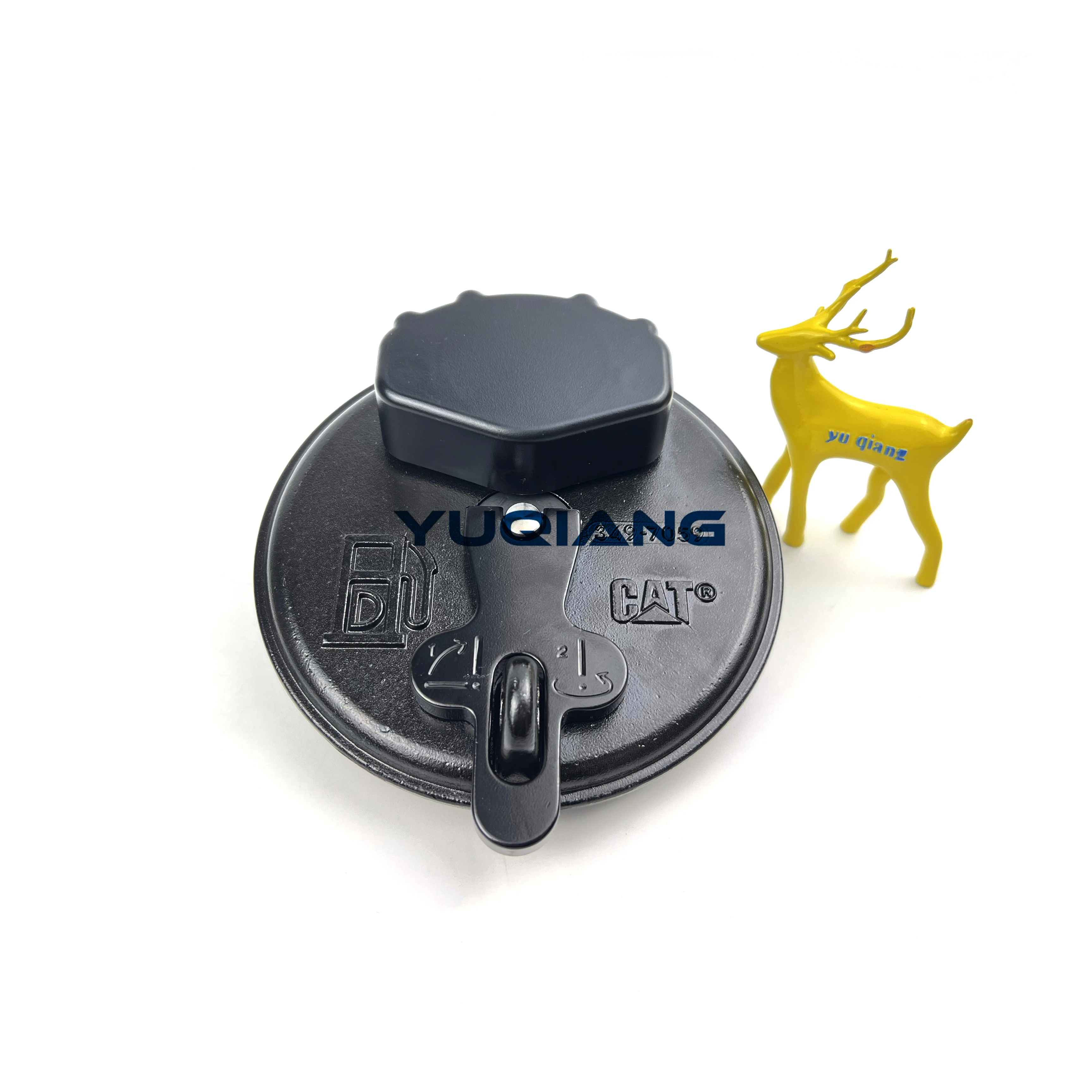 Excavator Spare Part Fuel Tank Cap 349-7059 123-6305 Fuel Tank Cover ...