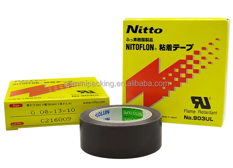 NITTO Denko Nitoflon 903ul PTFE Adhesive Tape - High Temperature ...