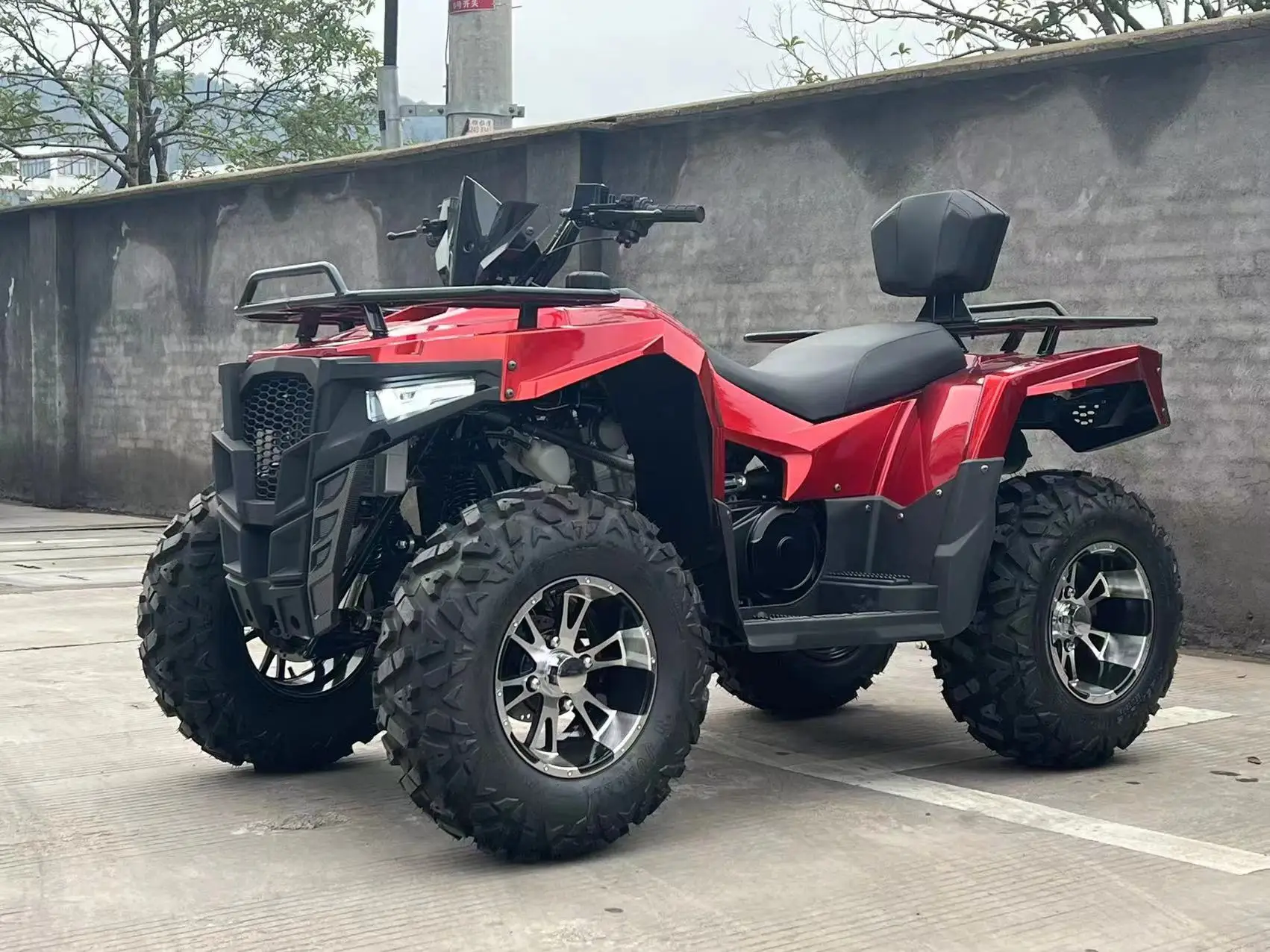 New 200cc 300cc Cvt Quad Bikes Atv 4 Wheeler For Sale Chain Sport Quad ...