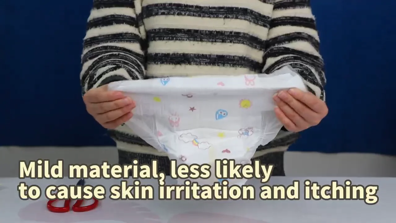 Baby Domebobe Diapers Soft Care Baby Diapers Fluff Pulp Baby Diapers ...