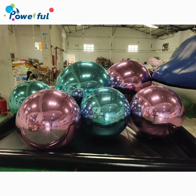 Fashion Attractive Design Pvc Inflatable Mirror Balloon Giant Spheres ...