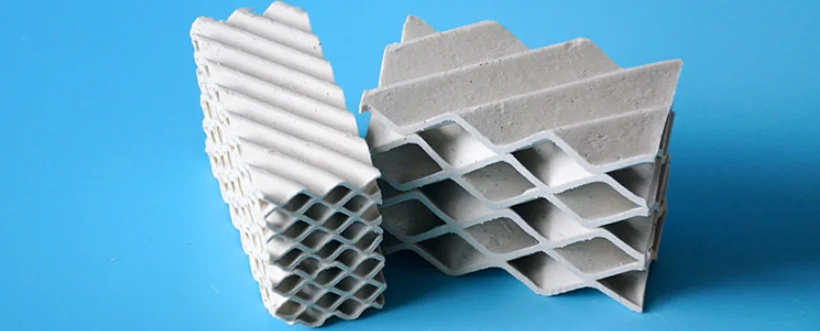 High Capacity Tower Packing Ceramic Corrugated Structured Packing - Buy ...