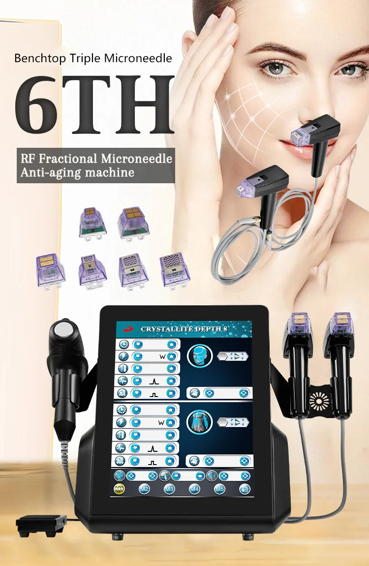 Microneedling Device RF Stretch Mark Treatment Skin Friming Clinic ...