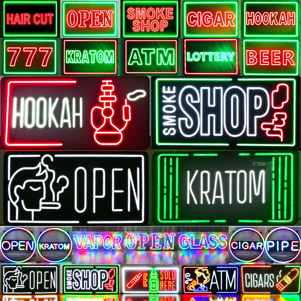 16 Inch Dynamic Multicolored Lighted LED Neon Signs