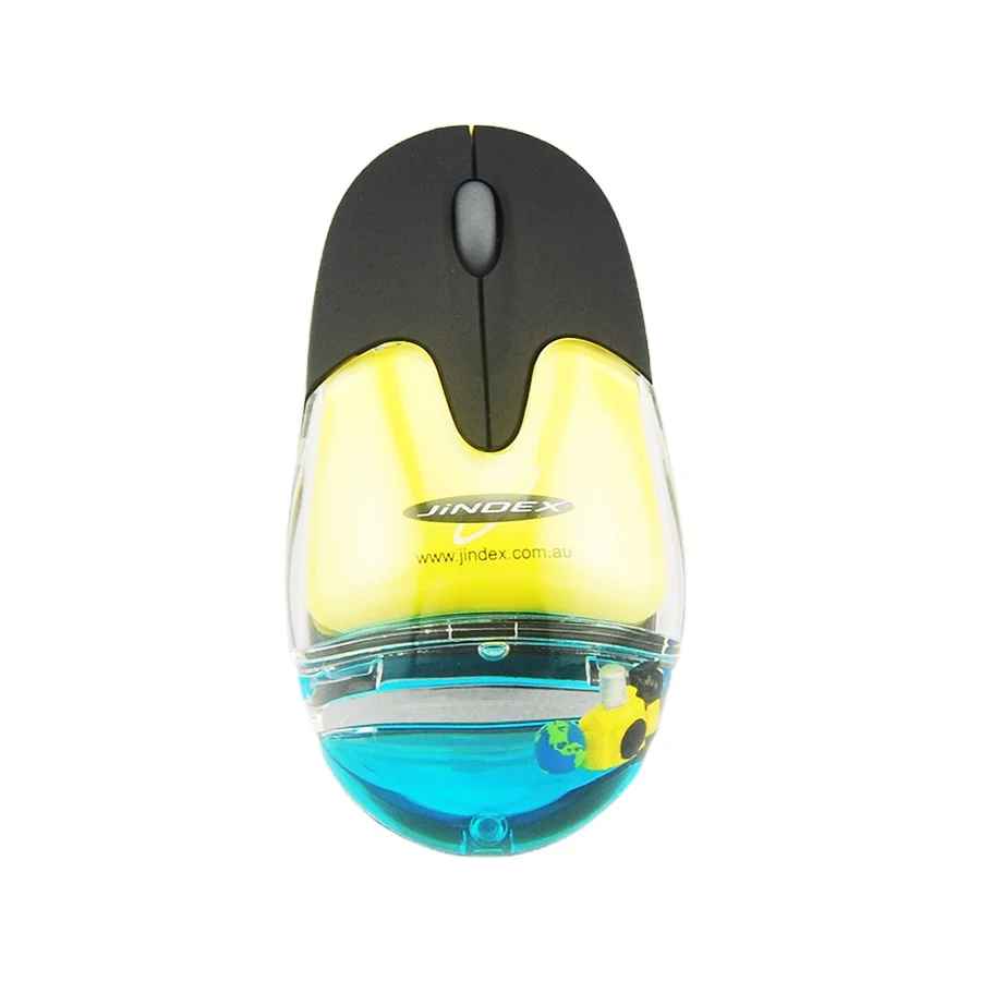 Wireless USB Optical computer Mouse Liquid Aqua Mouse With Floater ...