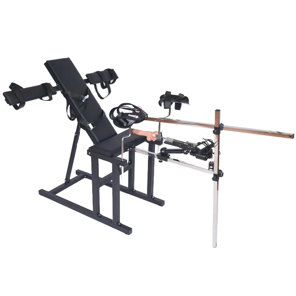 Ultimate Adjustable Obedience Chair with Thrusting Dildo - Durable ...