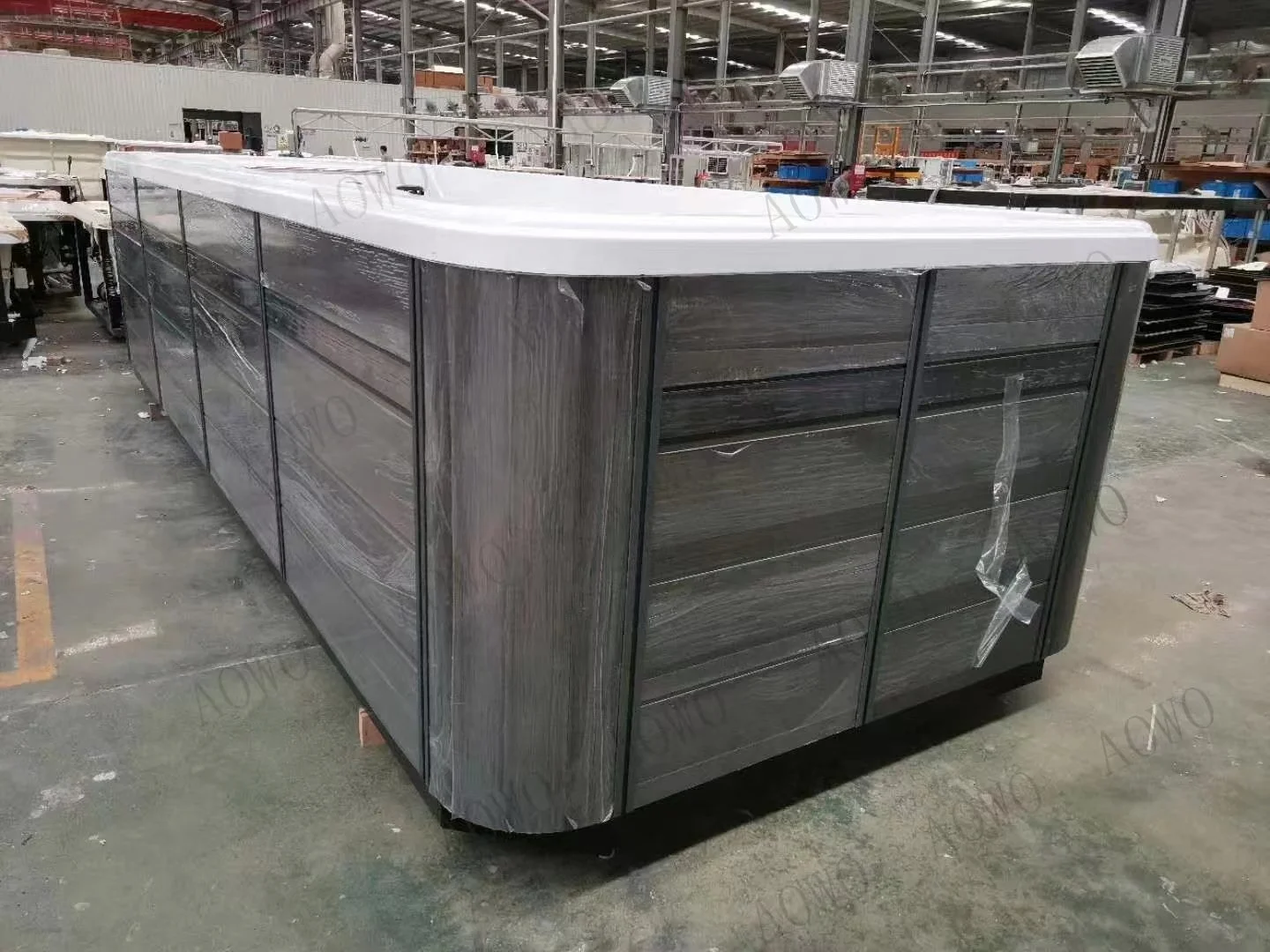 Outdoor Yacusi Pool Swim Spa - Endless Pool Training System