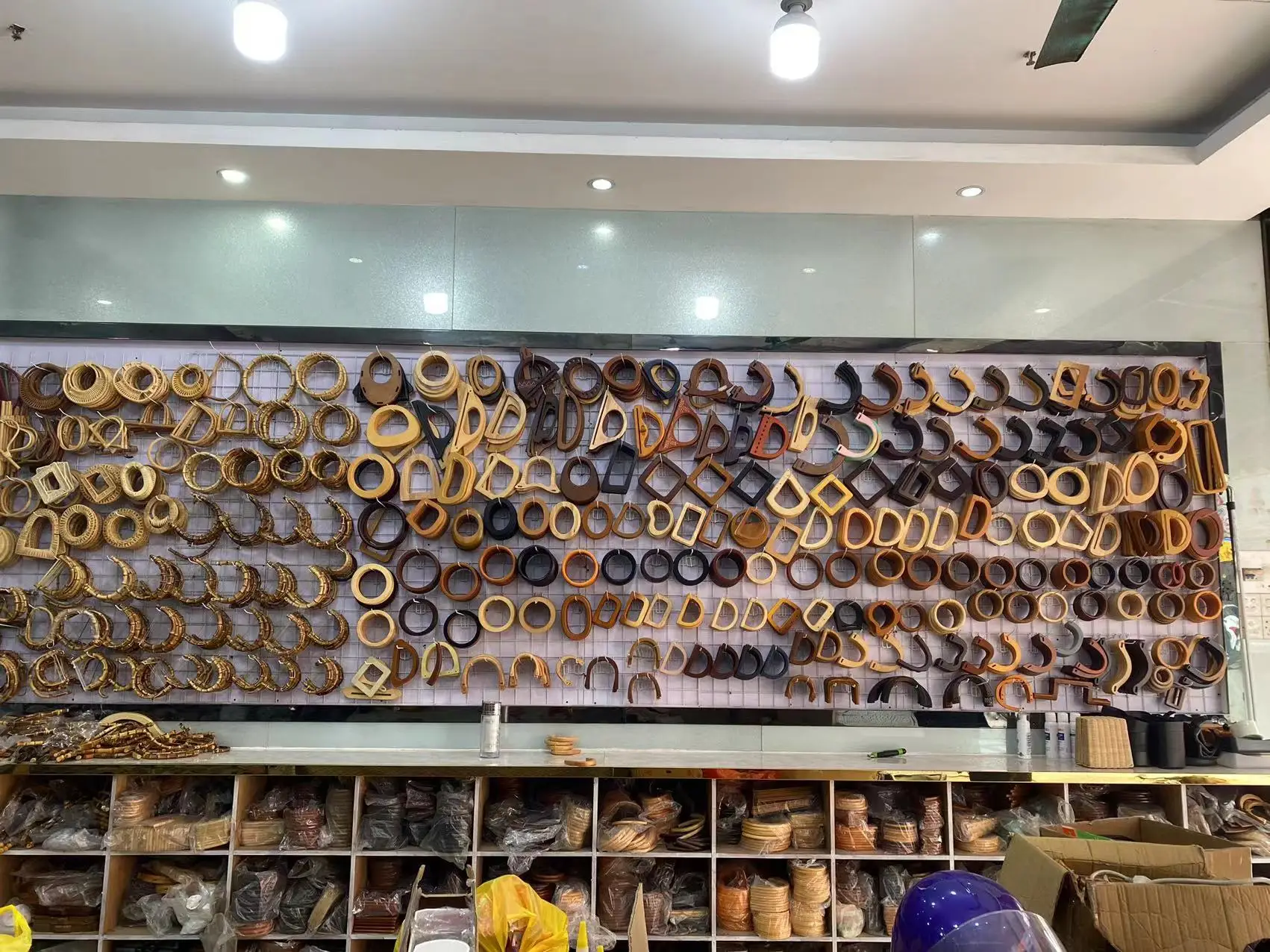 Wholesale Bamboo Bag Frame Hanger Handle for Handmade Tote Bags ...
