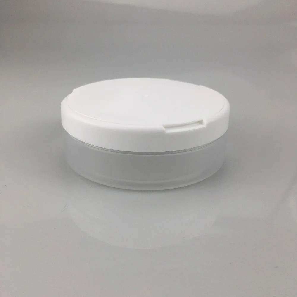 Transparent Bottom Plastic Snus Cans - 60ml Manufacturer