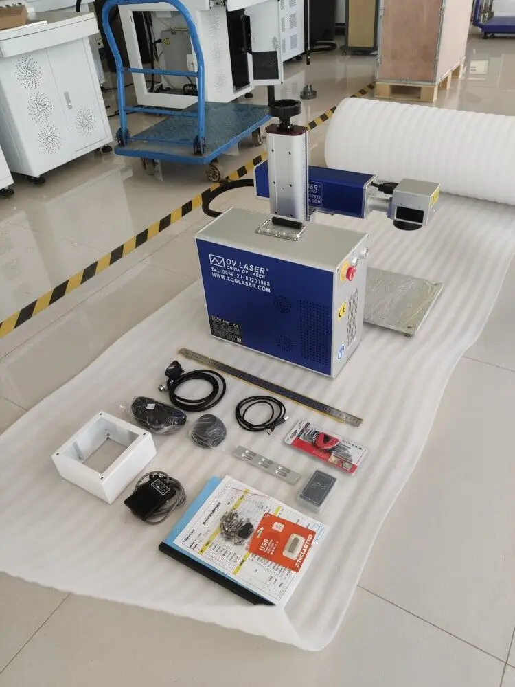 Dynamic Focus 3d Mopa Color Laser Marking Machine 30w 60w 3d Fiber ...
