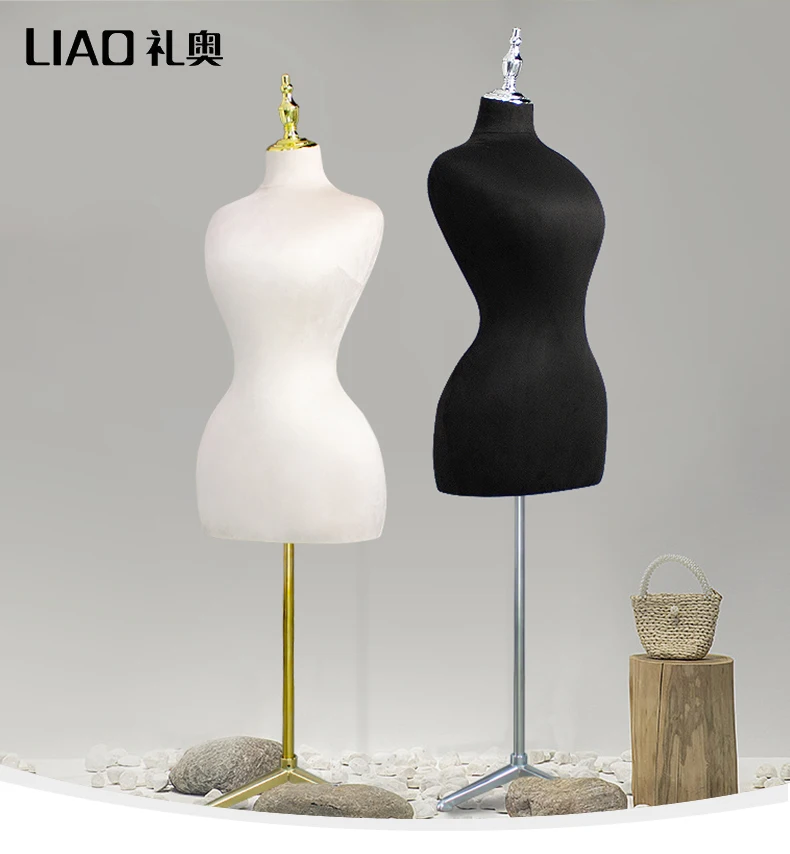 Simple Large-size Half-body Bag Cloth Mannequins,Shooting Women's ...