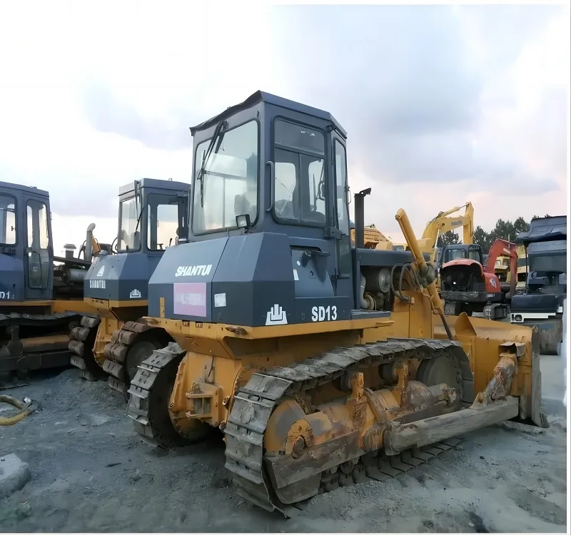 The Used Bulldozers 13 Ton Shantui SD13S with Strong Power and Reliable ...