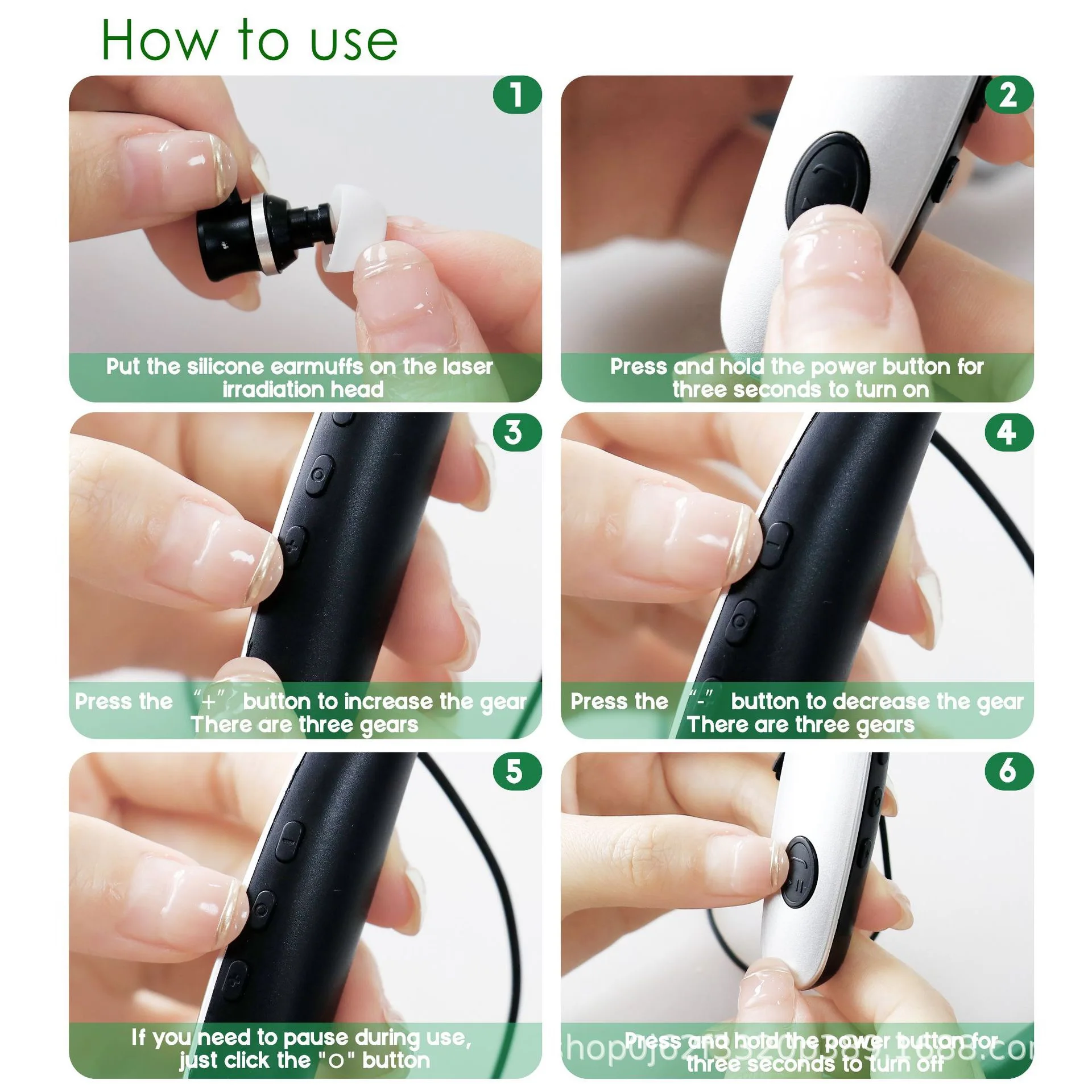 New Arrivals: Neck Mounted Ear Laser Irradiation Device with 650nm for ...