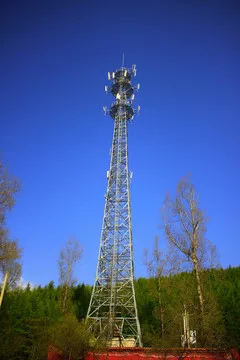 Steel Structure Column Angular Lattice Radio Communication 3 Legs 3-leg Isp Stand Alone ...