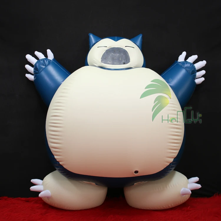 Inflatable Custom Snorlax Character Suit Airtight Cute Animal Suit for ...