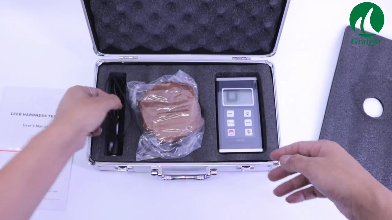 เครื่องทดสอบความแข็ง Hm-6580 Leeb วัดความแข็งของโลหะ/อลูมิเนียมเครื่อง ...