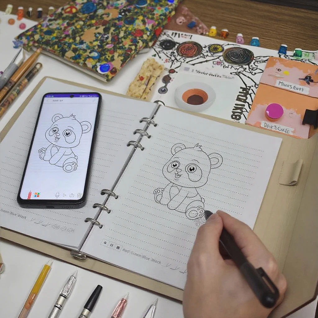 Smart AI Pen with Cloud Storage - Perfect for Drawing & Writing