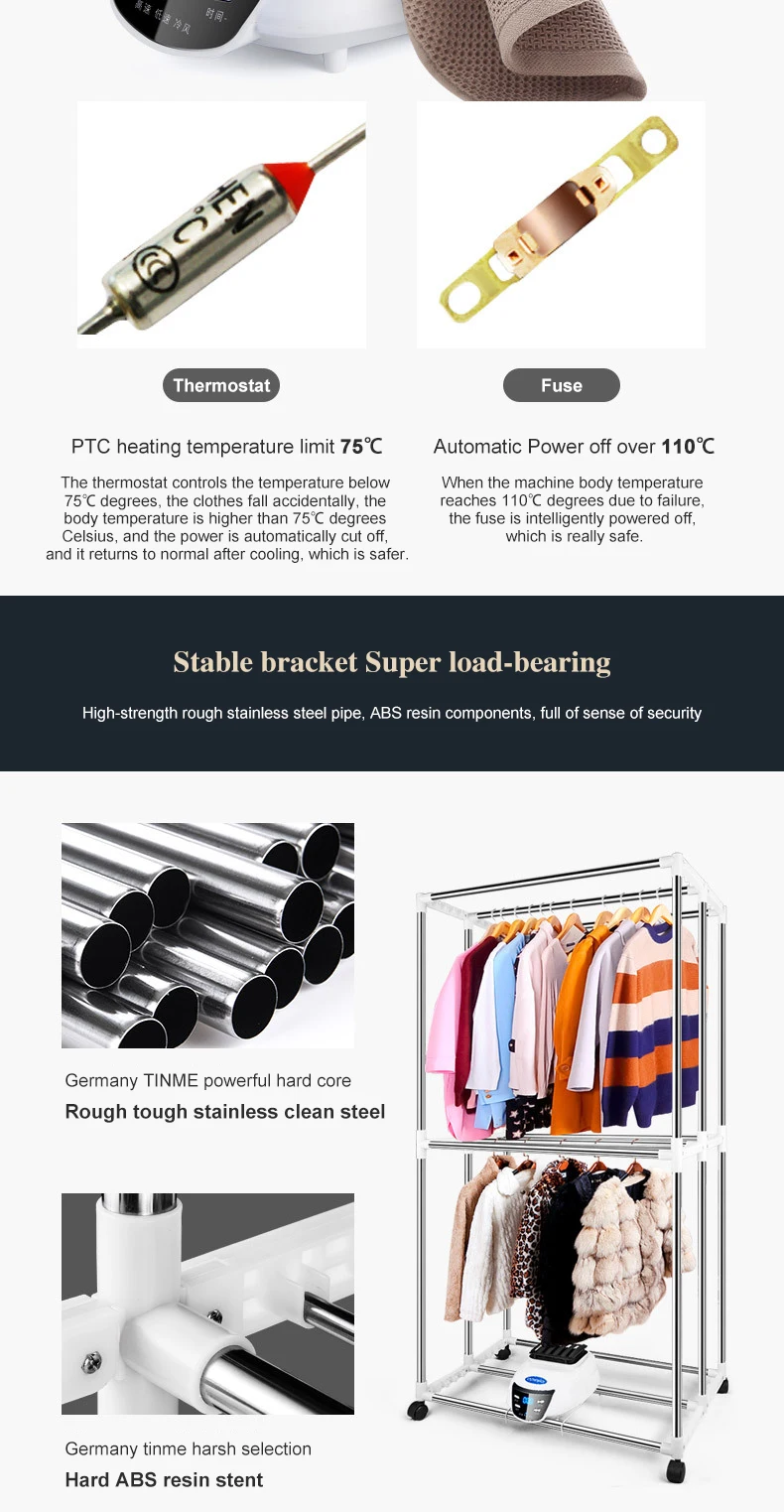 Automatic Foldable Stand Fold Laundry Dryer Machine Electric Portable ...