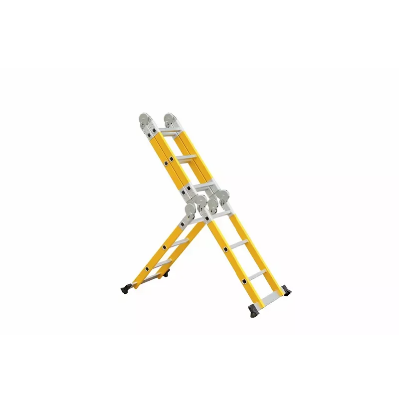 Multi-purpose 4*4 Fiberglass Insulated Step Ladder Multifunctional Big ...