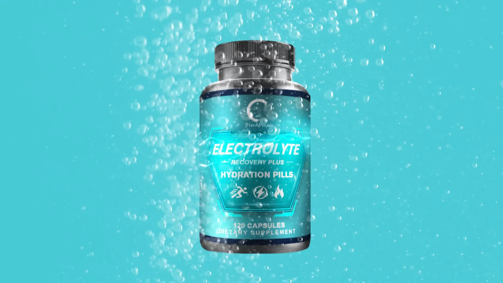 60 Pcs Recovery Plus Electrolyte Hydration Pill Include 6 Electrolytes ...