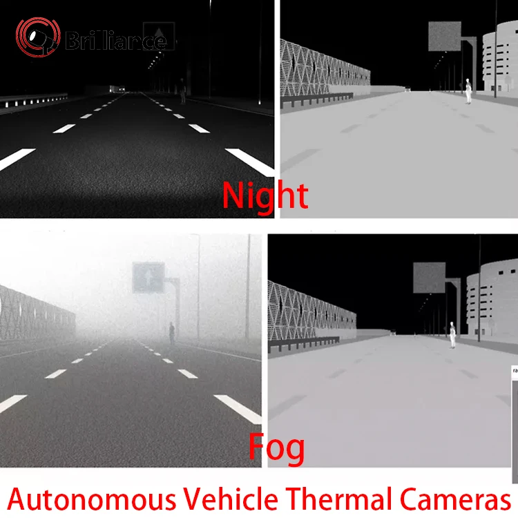 Bri-vehicle Thermal Camera - Long Distance Anti Fog Vision