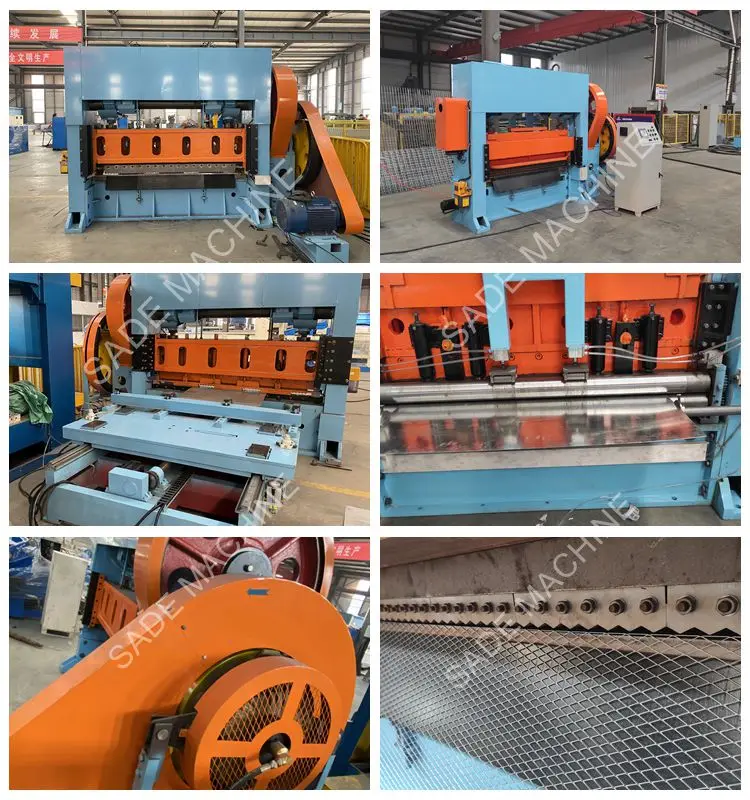 Heavy-duty Plc Control Expanded Metal Mesh Machine/expanded Diamond ...