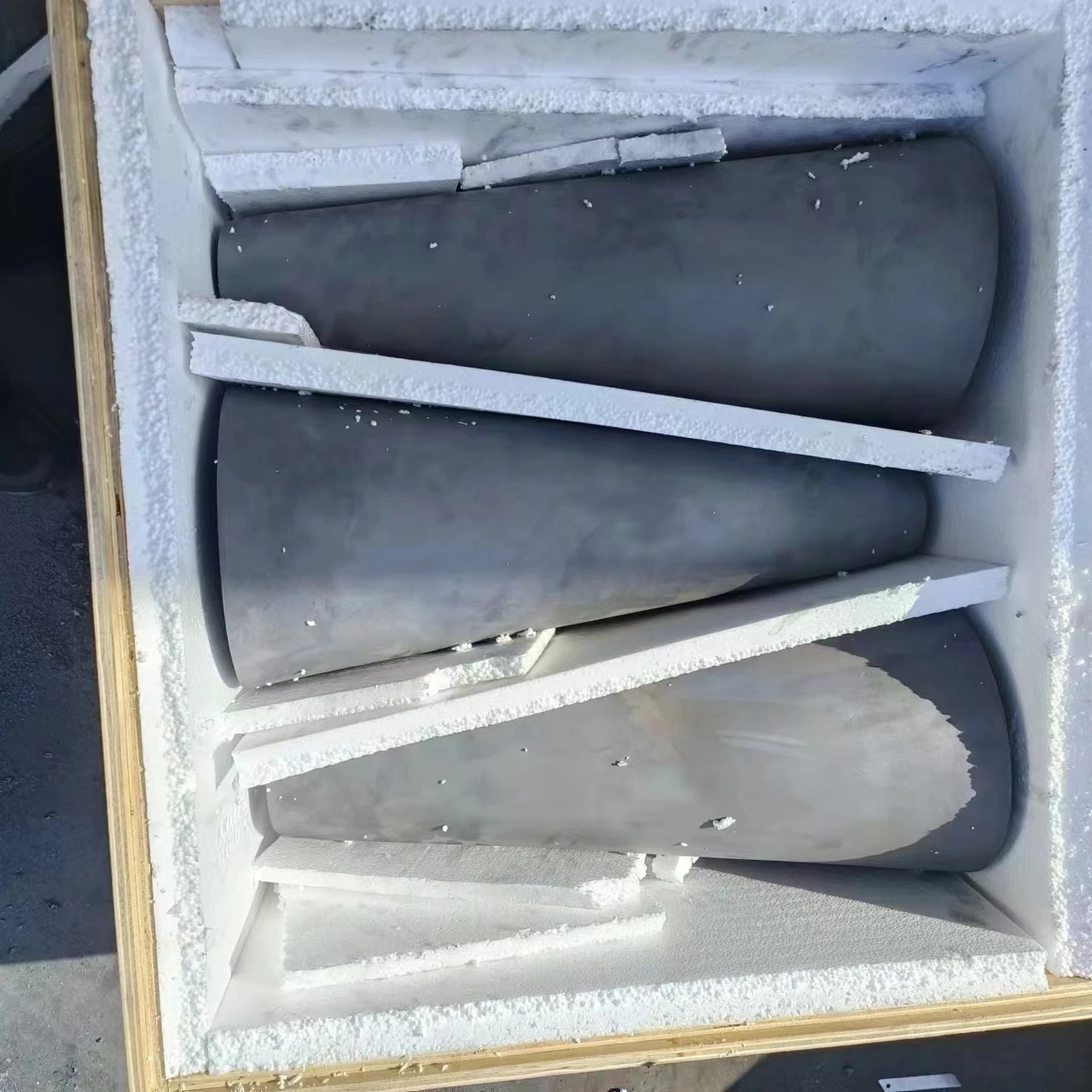 High Abrasion Resistant Sisic Sic Silicon Carbide Cyclone Cone Liner ...