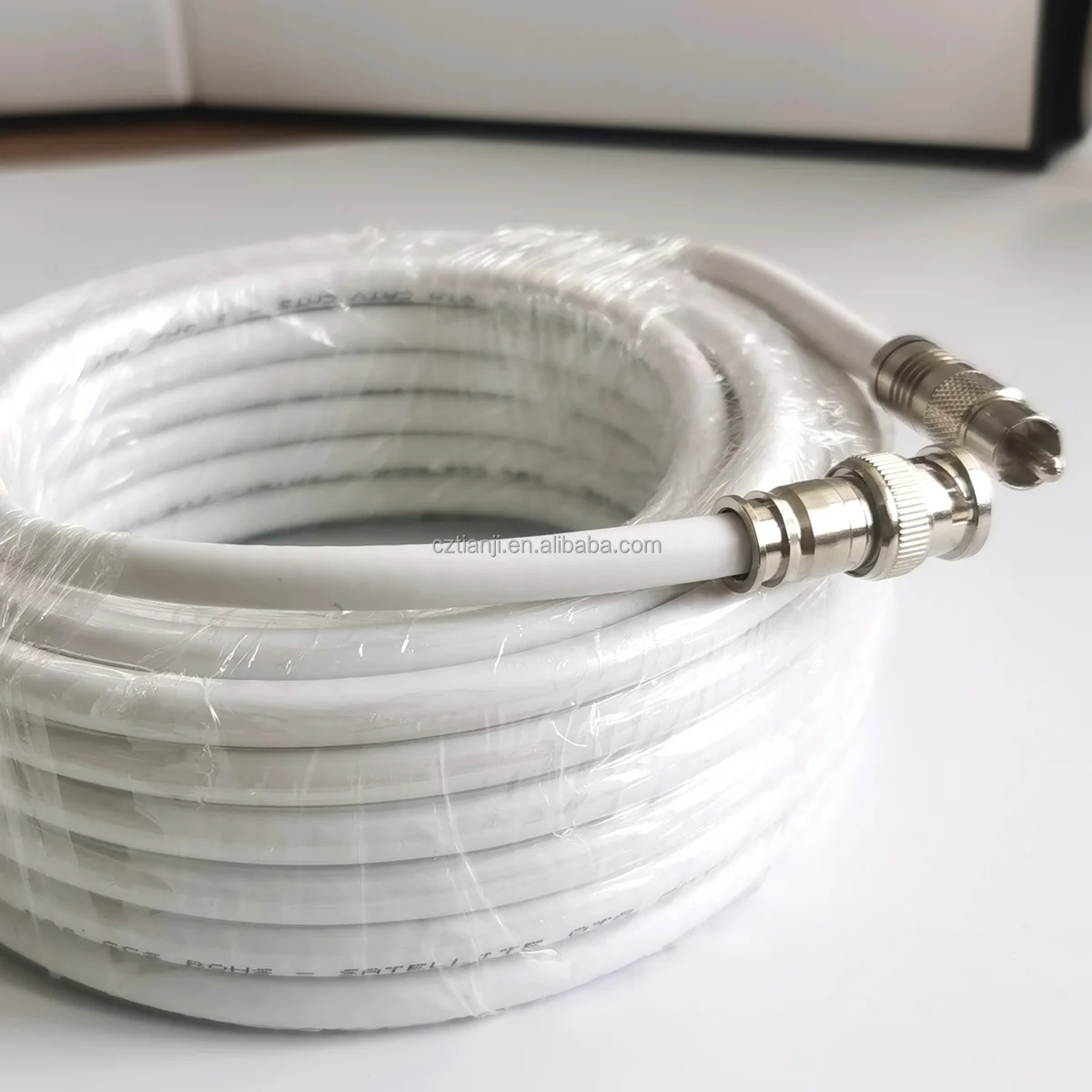 Compression type BNC to RCA RG6 tri-shield Coaxial Cable| Alibaba.com