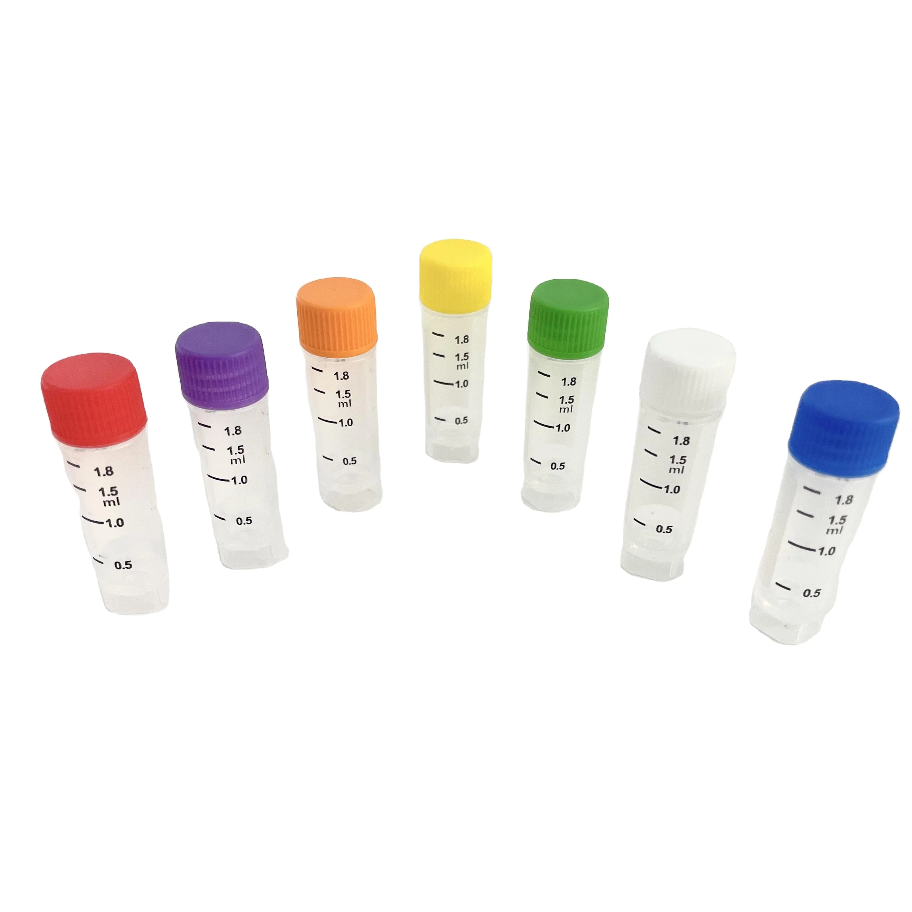 AMNGENT Lab Tube 2.0ml Cryovials Cryogenic Tubes Colorful c ap Cryo ...