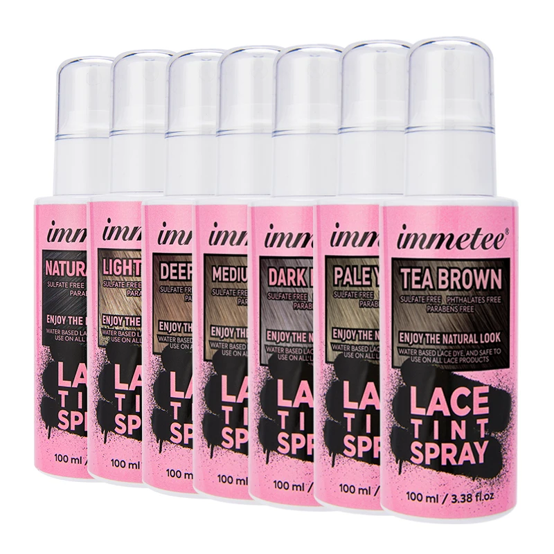 Oem/odm Tint Lace Spray 7 Color Hairline And Scalp Skin Tone Instant ...
