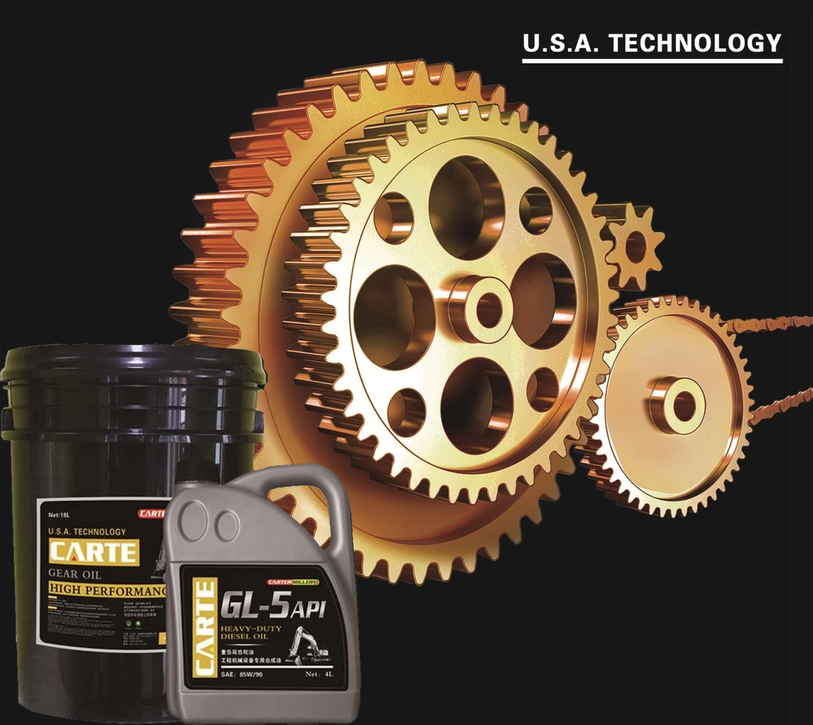 Industrial Elevator Gear Lubricant Mineral Base Oil Amber Liquid Sae ...