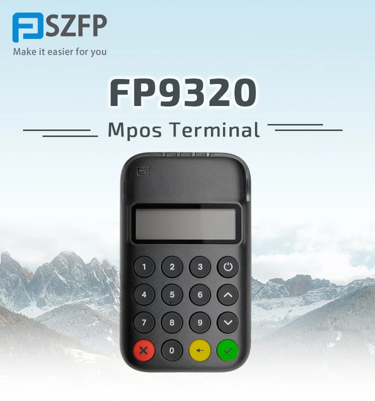 Fp9320 Pos Terminal New Mpos Machine System Small Pos For Retail Shop ...