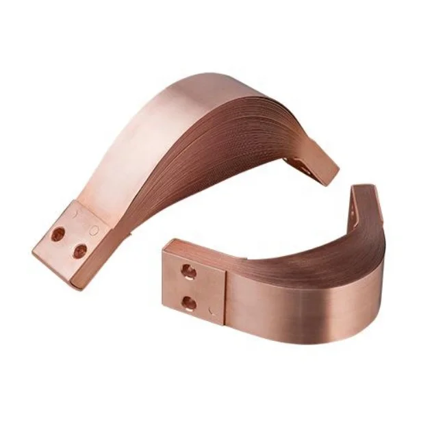 Custom Laminated Copper Foil Flexible Busbar - Durable Electric Connector